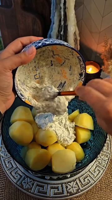 Картофель в беконе