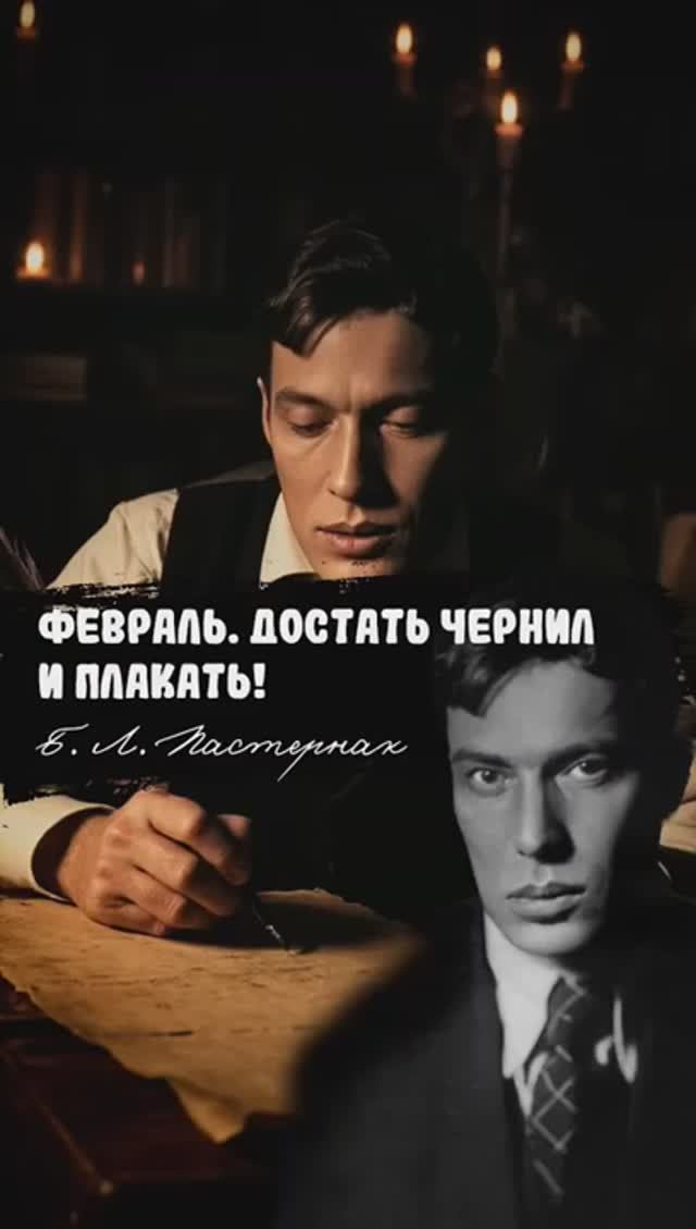 Б. Л. Пастернак — Февраль. Достать чернил и плакать!