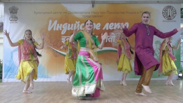 Сари Ке Фолл Са | Стиль Болли_Нуэво | Летний фестиваль | Посольство Бхарата | Москва