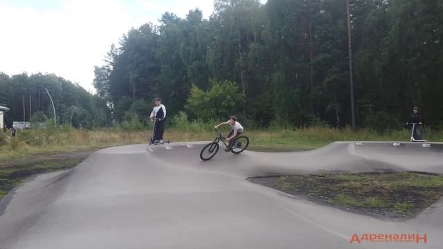Памп-трек. Кировский район. покатался, поснимал...