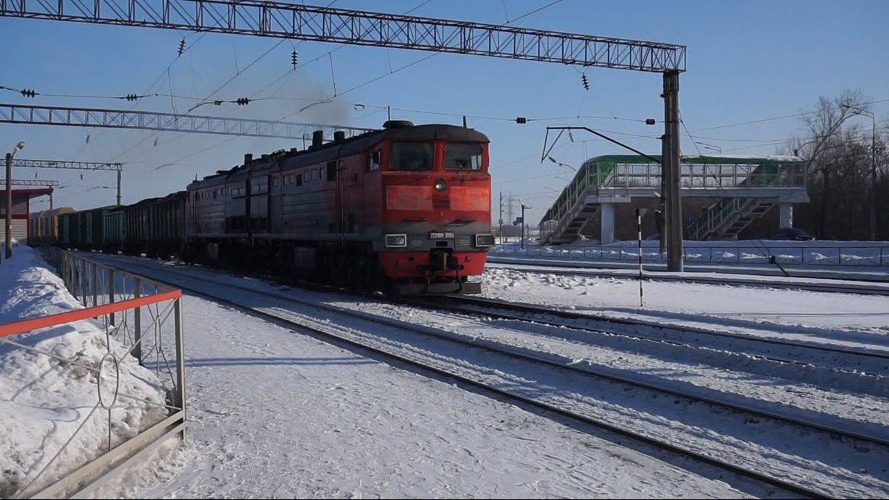 Тепловоз 2ТЭ10М-3261. Звук 10Д100.