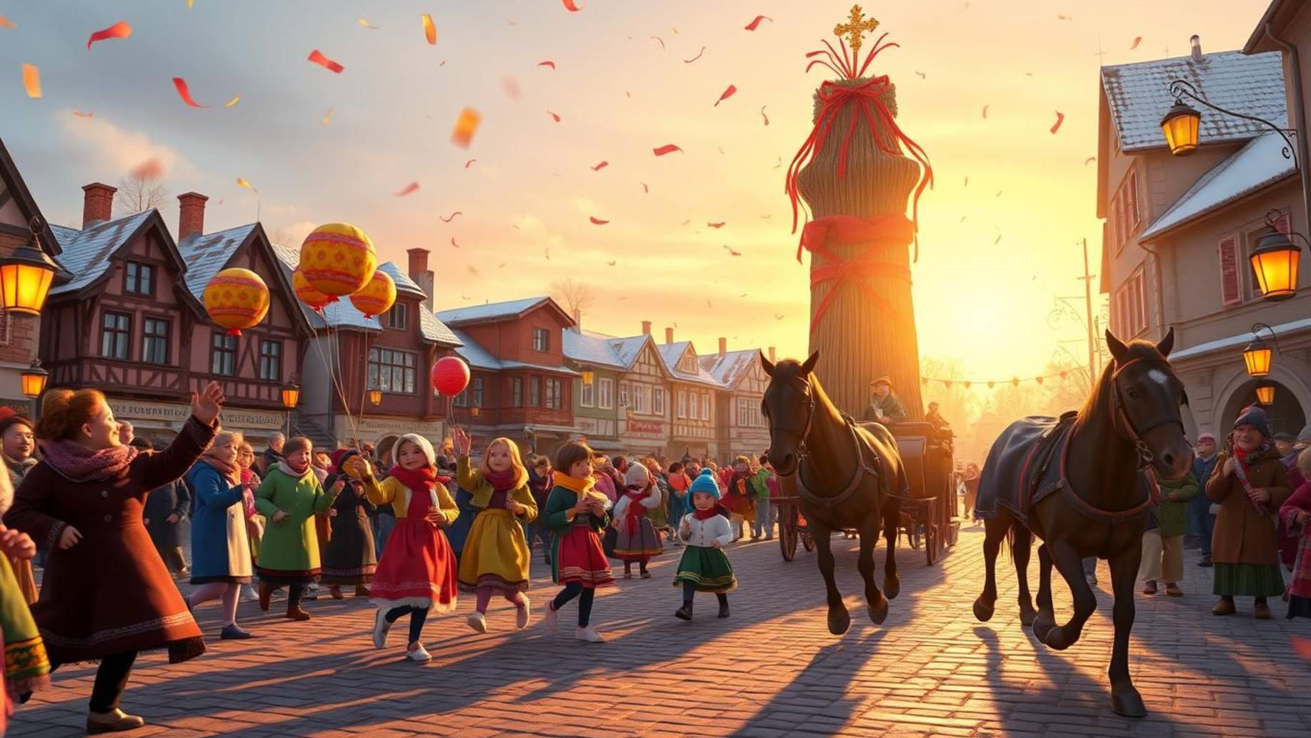 Масленица / В стиле М. Лермонтова