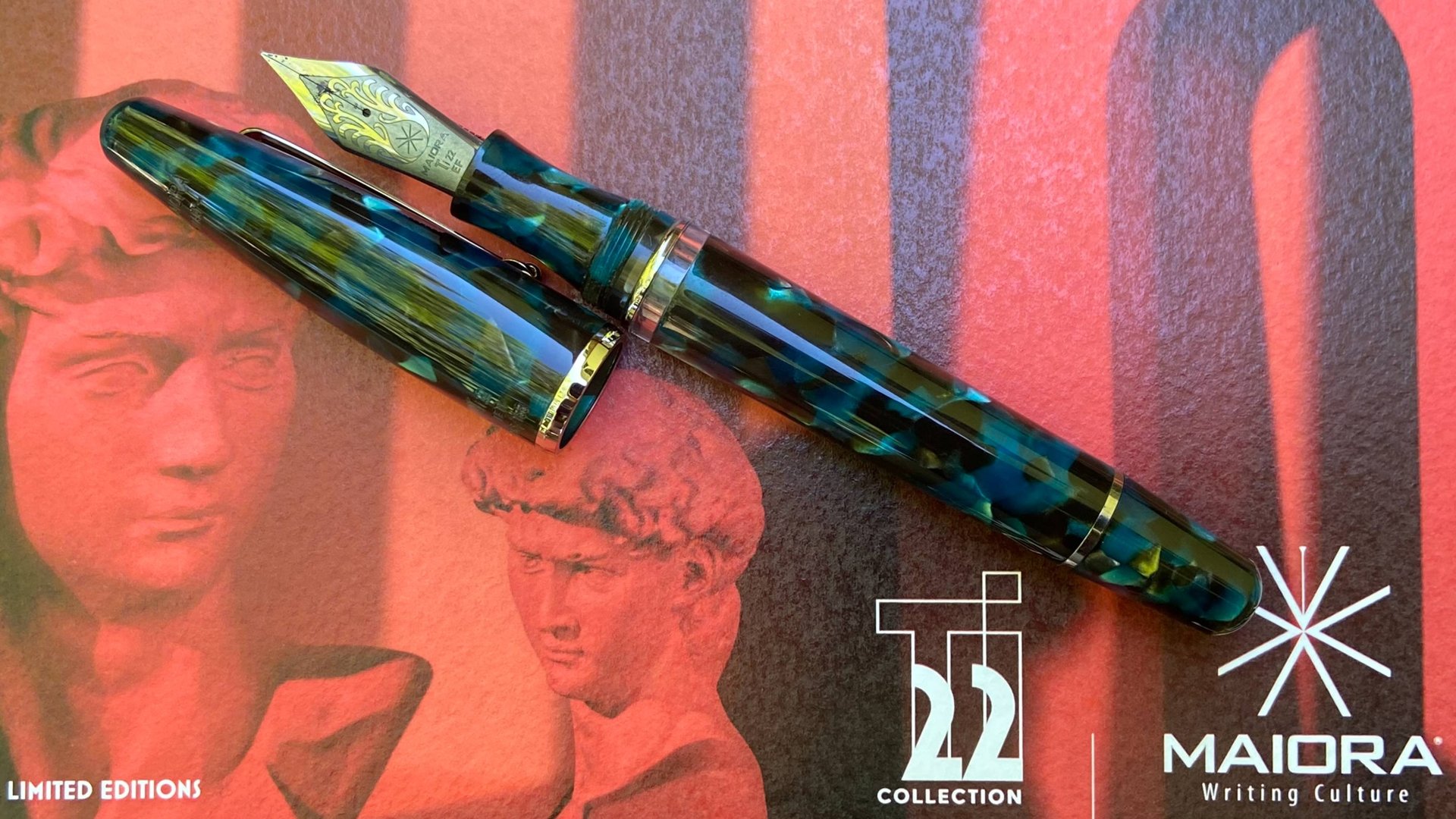 Перьевая ручка Maiora Ultra Ogiva Ti22 Teti