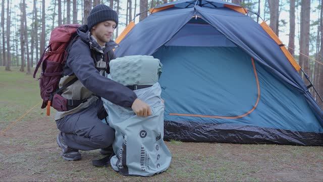 Самонадувающийся коврик матрас ComforTrek