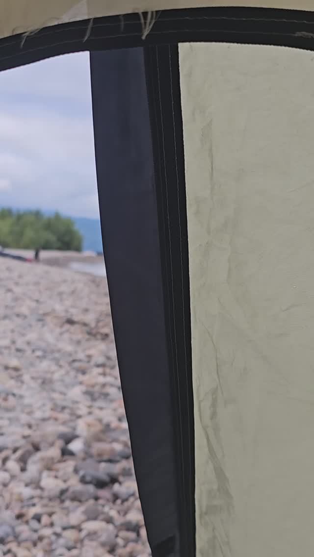 Байкал стучится в палатку