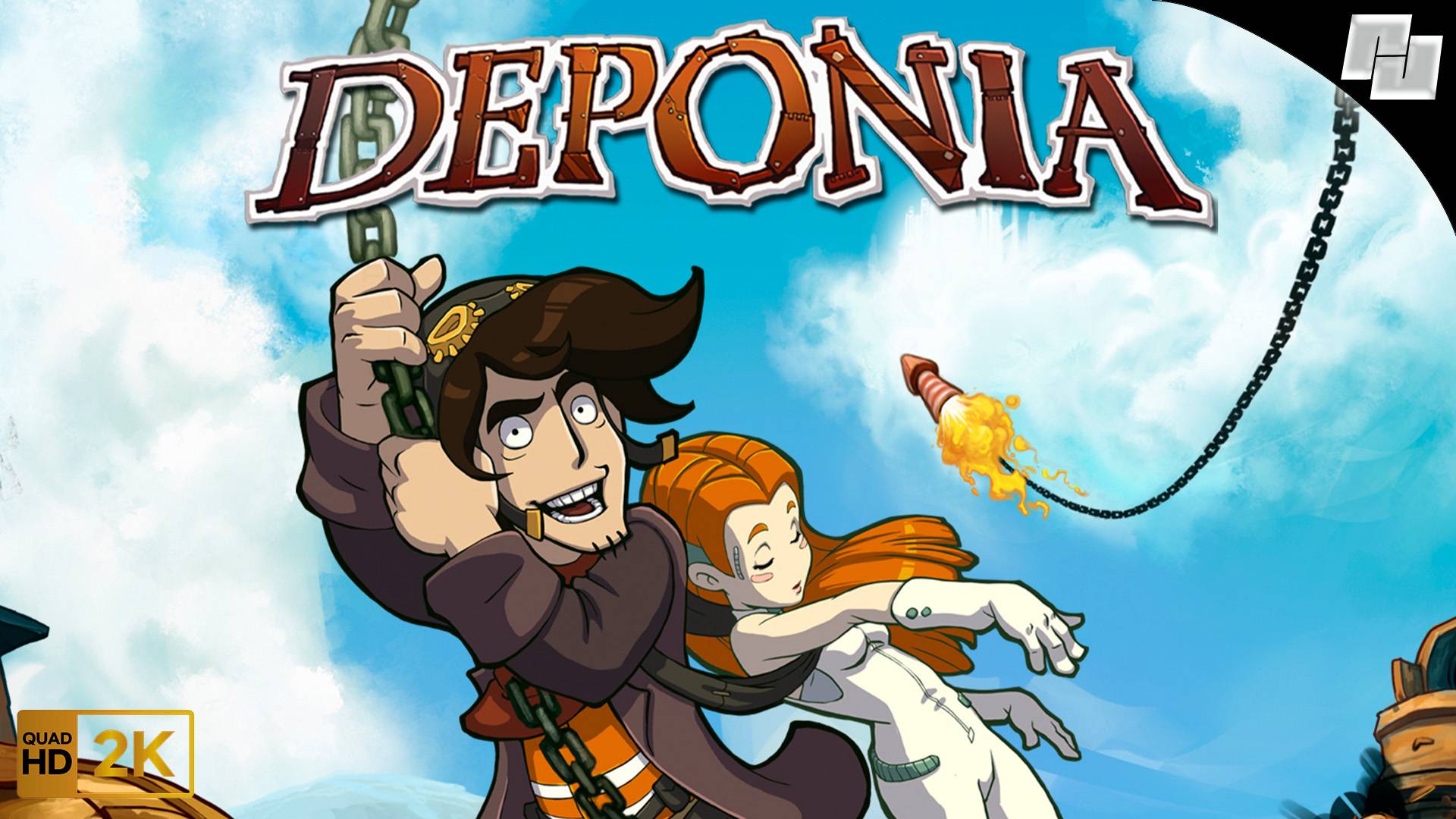 Deponia // Прохождение: Часть 1