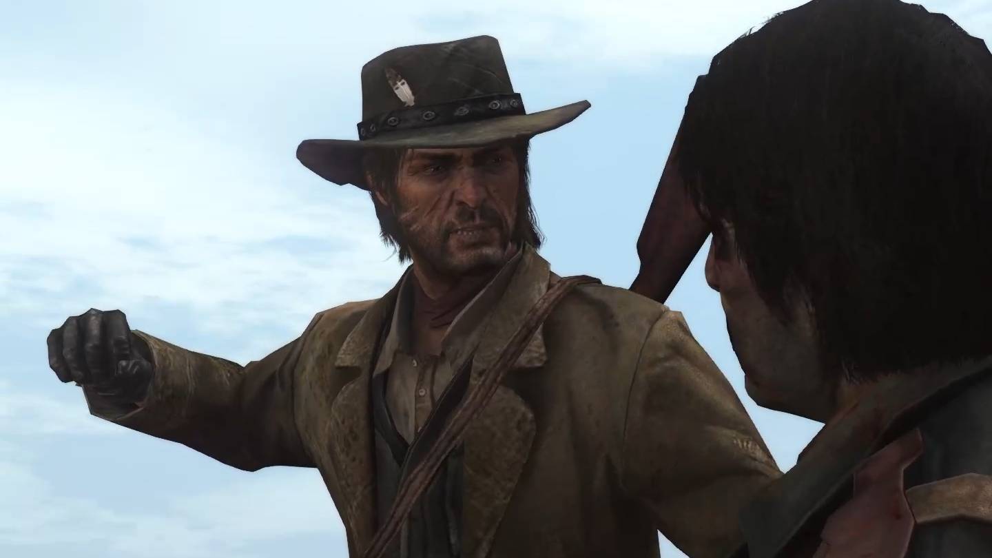 Поймал Де Санту. Red Dead Redemption #12