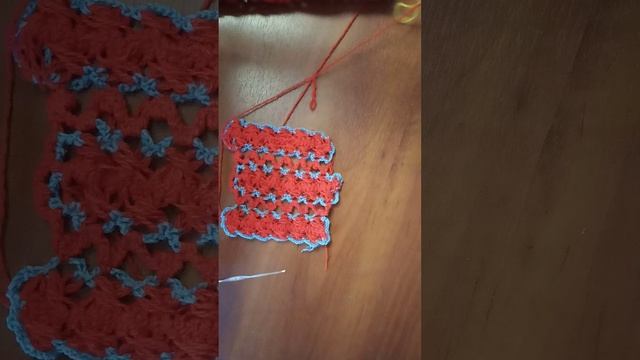 шарф "алый"   3-я часть