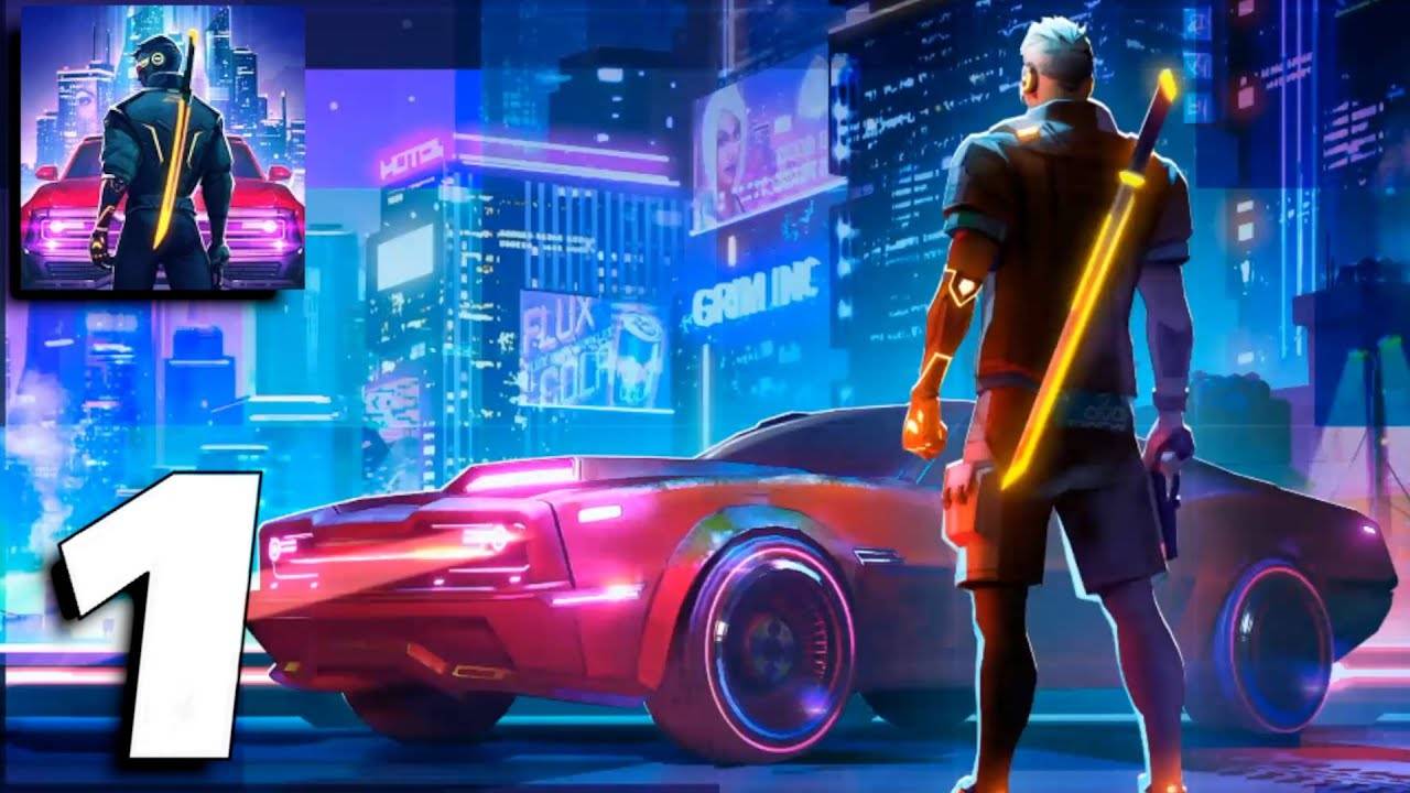 Cyberika_ Action Adventure Cyberpunk RPG - Gameplay Part 1 (Android, iOS)