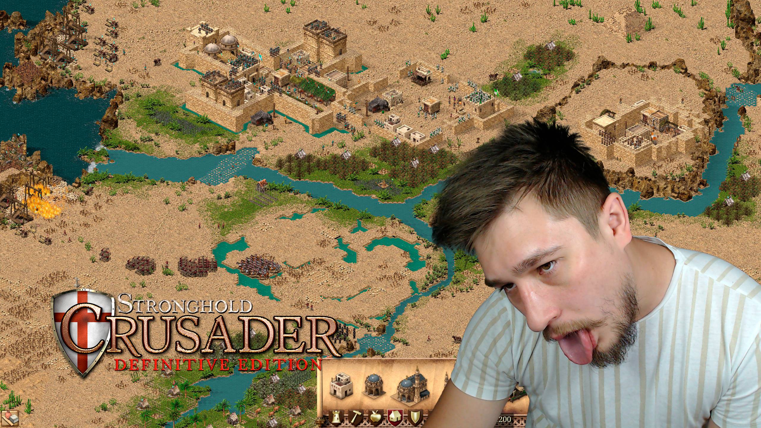 СЛАБАЯ АТАКА! ▶ STRONGHOLD CRUSADER: DEFINITIVE EDITION №36