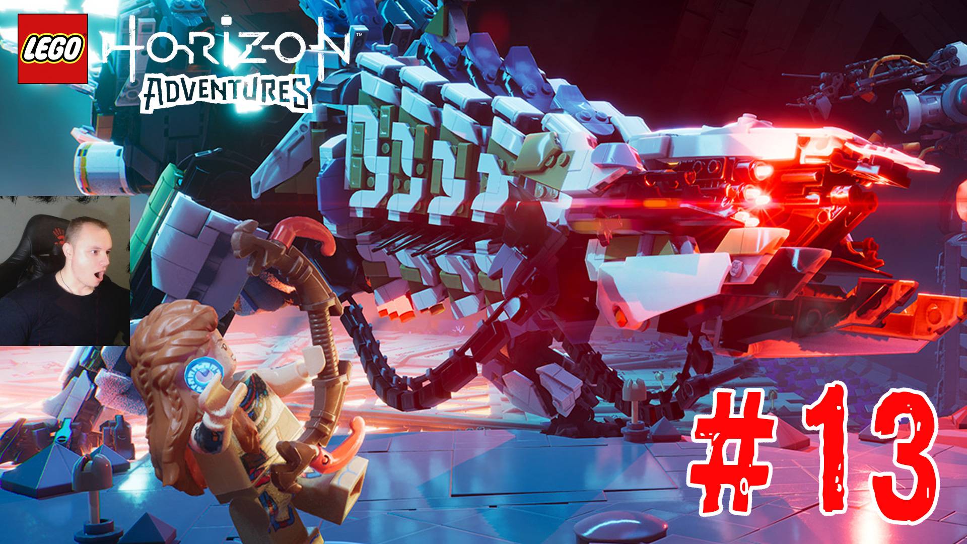 LEGO Horizon Adventures ➤ В пасти у зверя ➤ Заснеженные горы ➤ Гром в горах #13 ➤ Прохождение игры