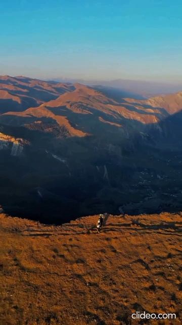 С вершины горы Маяк открывается захватывающая панорама на Внутренний Дагестан