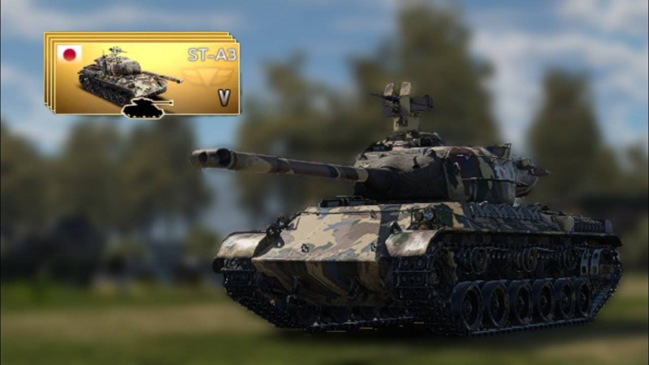 War Thunder Mobile ｜ ST-A3 platoon gameplay