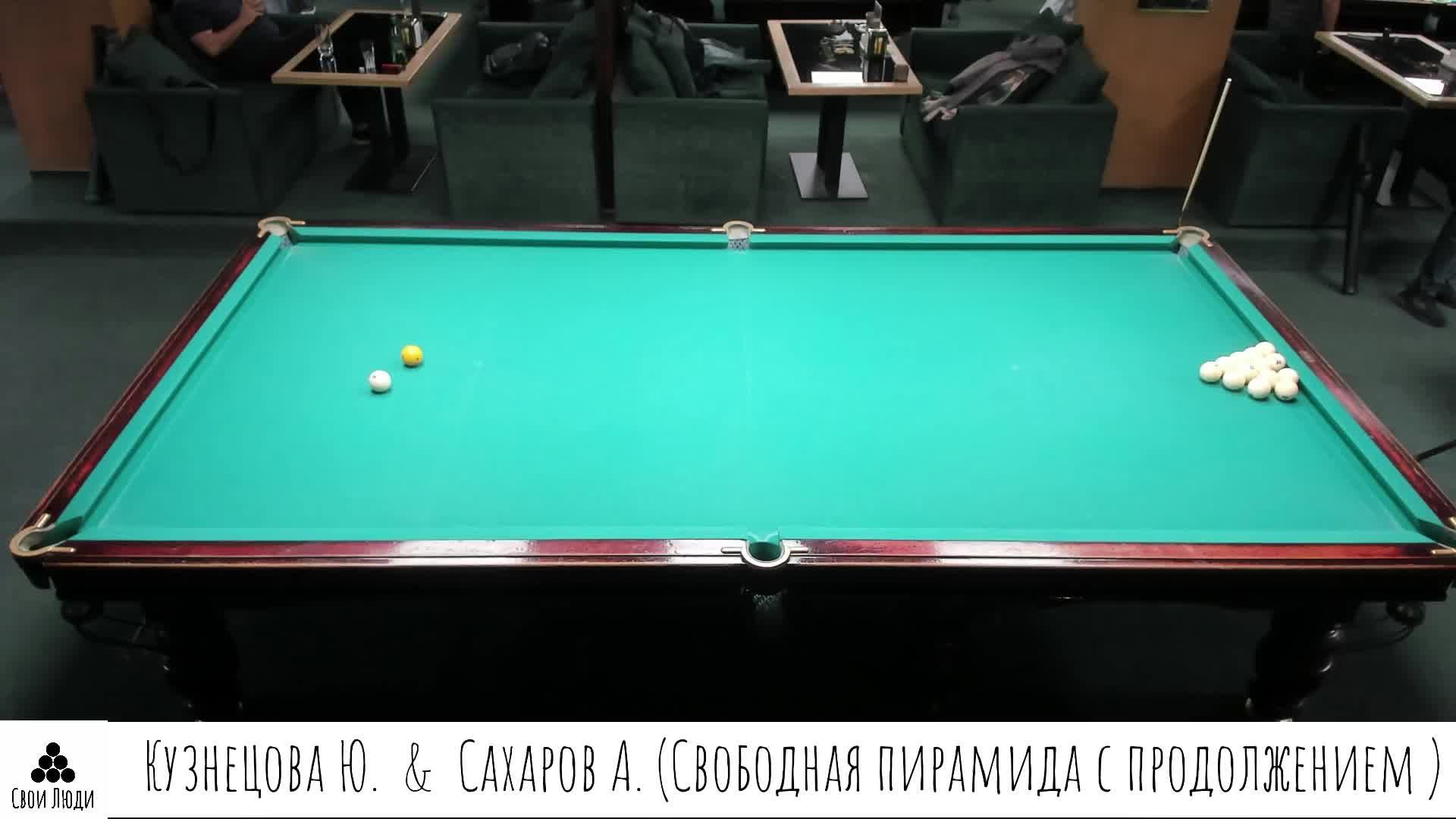 Кузнецова Юлия & Сахаров Алексей (Свободная пирамида до 50 шаров)