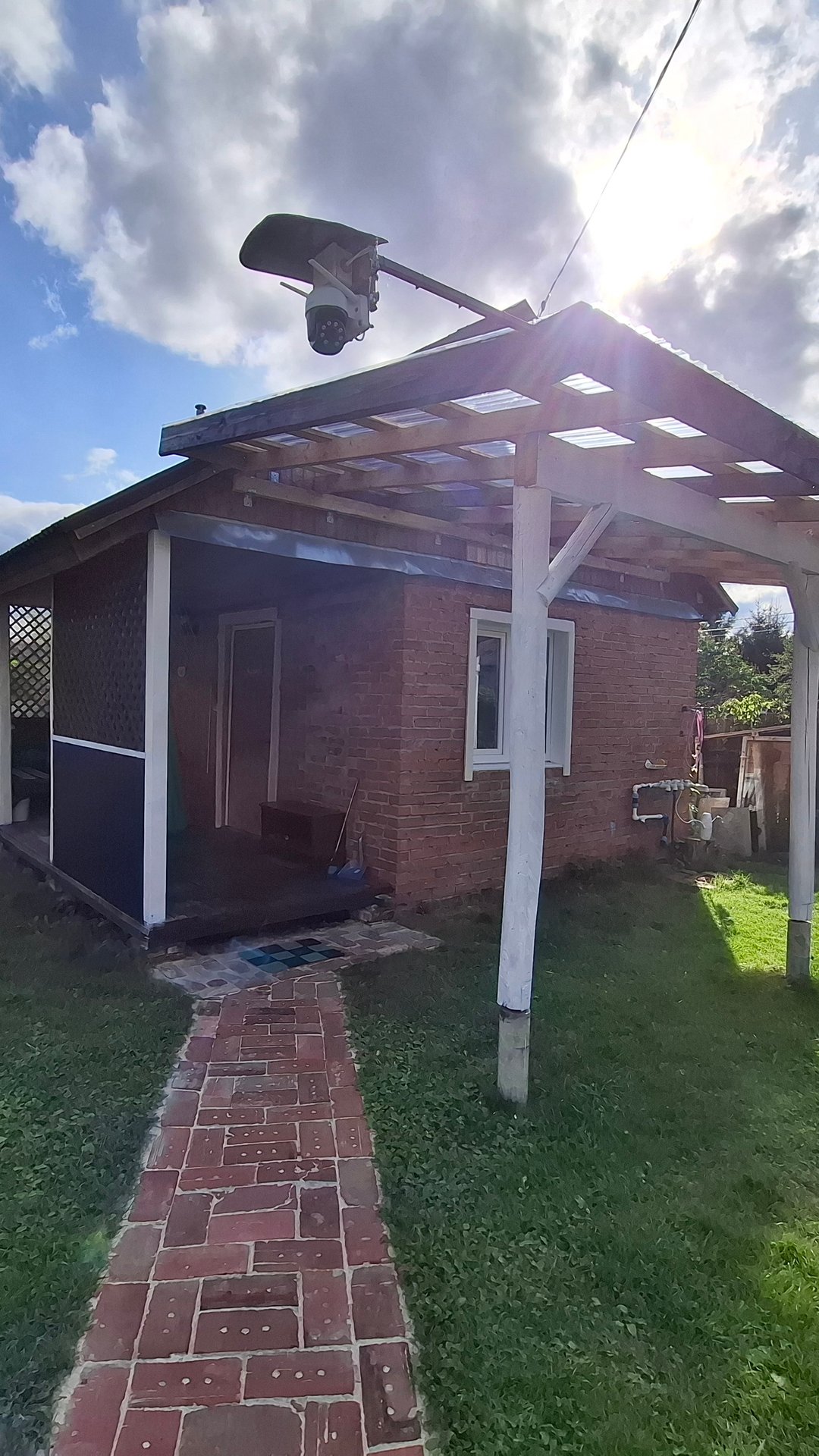 Посмотри, КАКАЯ ВЕРАНДА у меня на самом деле! Без барахла! #банясвоимируками #diy #обзордачи