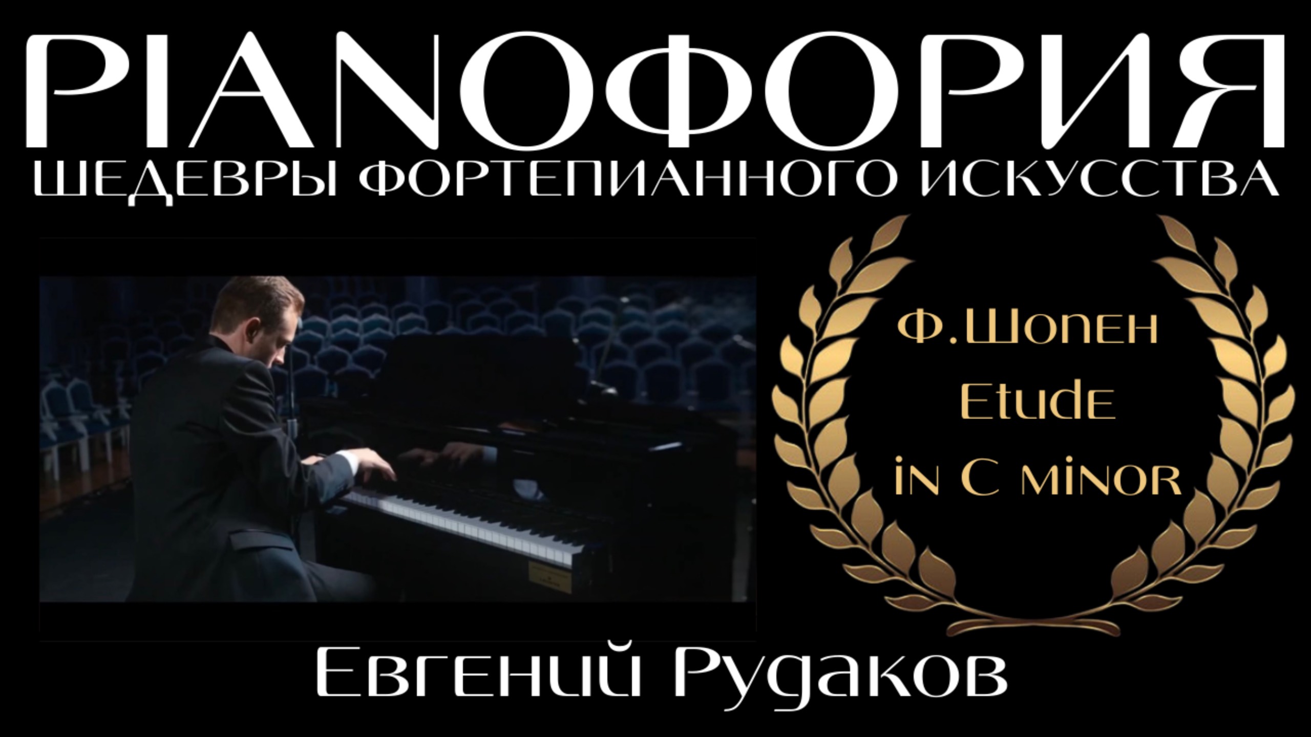 Фридерик Шопен - Этюд до минор (оp.25, №12). Исполняет Евгений Рудаков.
