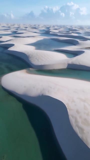 Ленсойс Мараньенсис Национальный парк в Бразилии