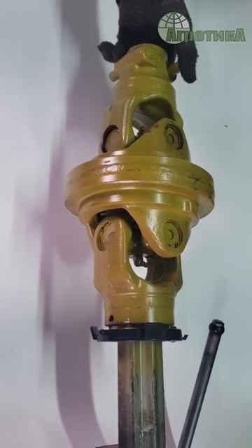 Как устроен широкоугольный шарнир карданного вала #агротехнологии #farming