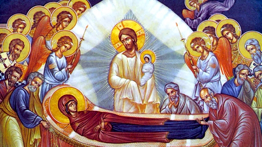 мои размышлениях 💭  молитва в честь  усыпения пресвятой Богородицы её.