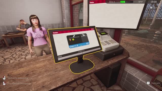 Wrap House Simulator(Demo) мой первый потный денек в шаурмичной