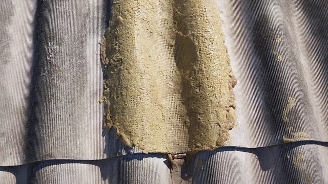 Самодельная латка из самодельного клея спустя более четырёх лет!