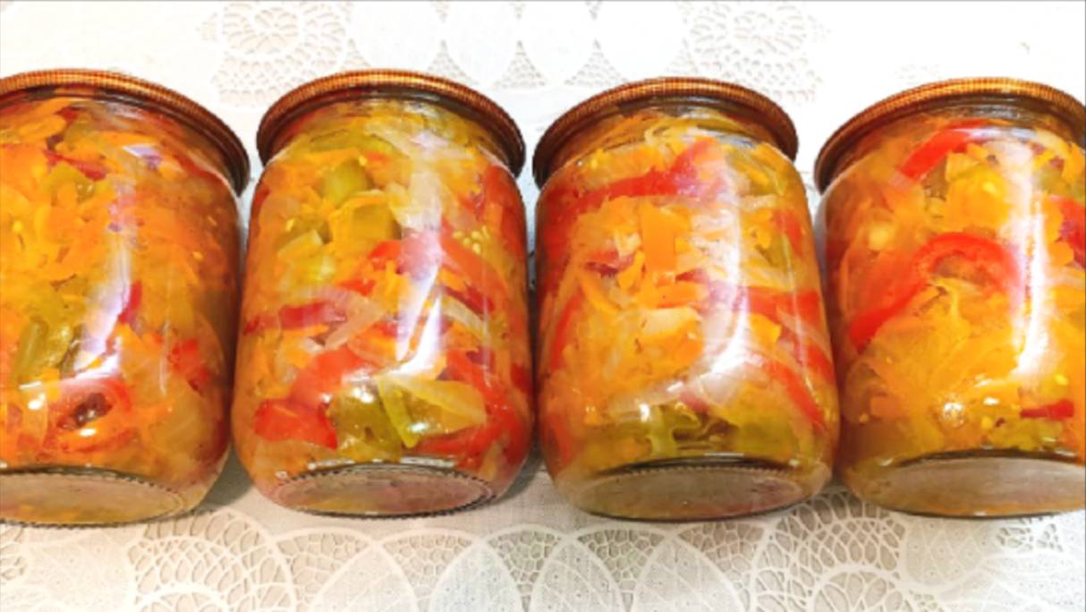 Салат из БОЛГАРСКОГО ПЕРЦА и МОРКОВИ на зиму! Пошаговый рецепт!