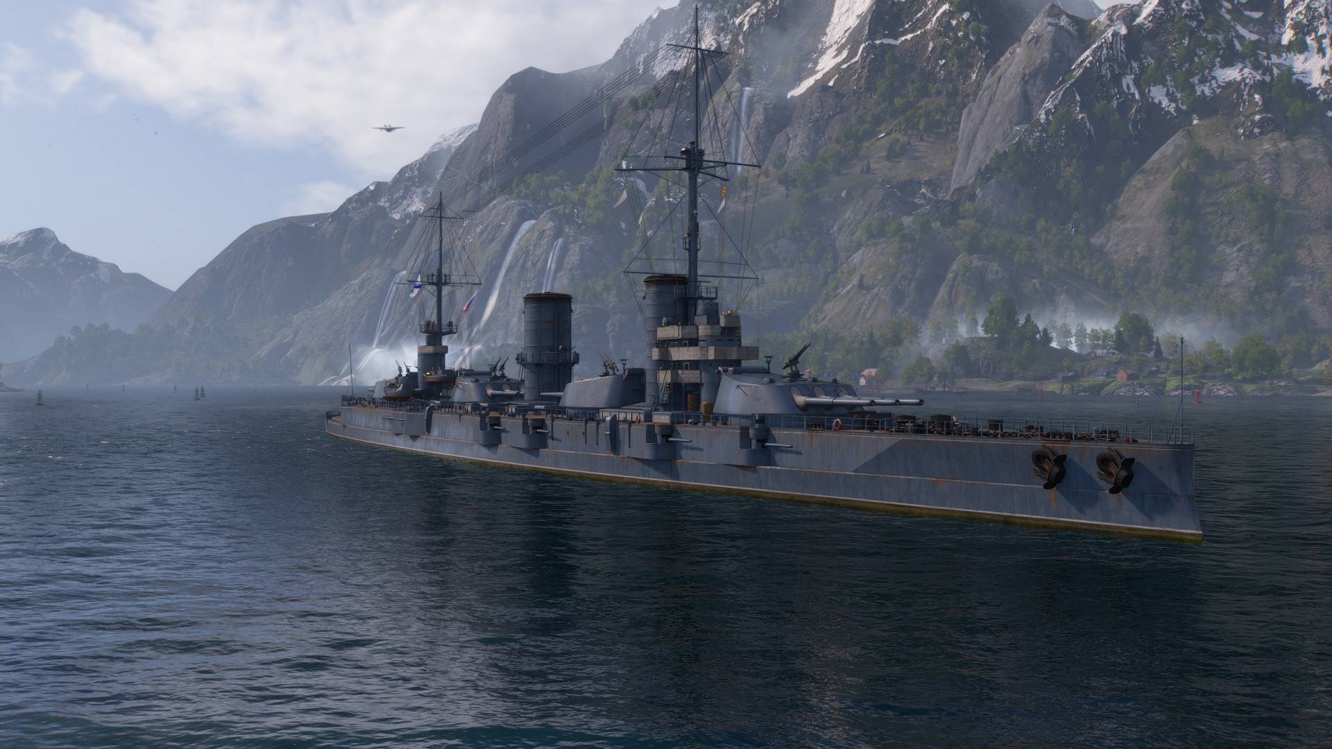 Мир кораблей. Случайный бой №2.