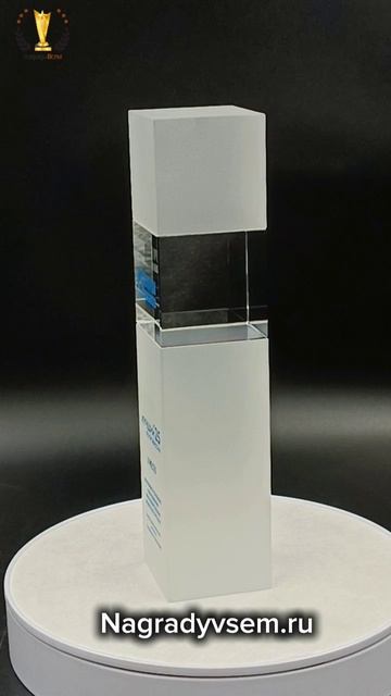 Награды из матового стекла