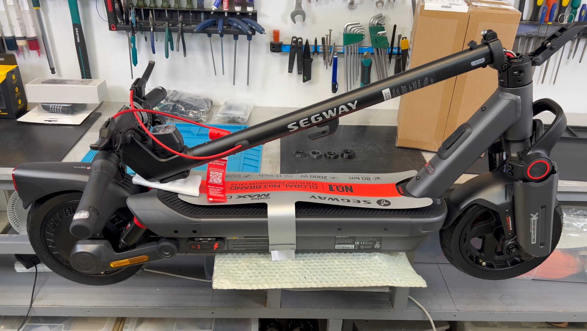 Ninebot Max G3 готовим к суровой Российской эксплуатации. Ставим АКБ от GT 3.