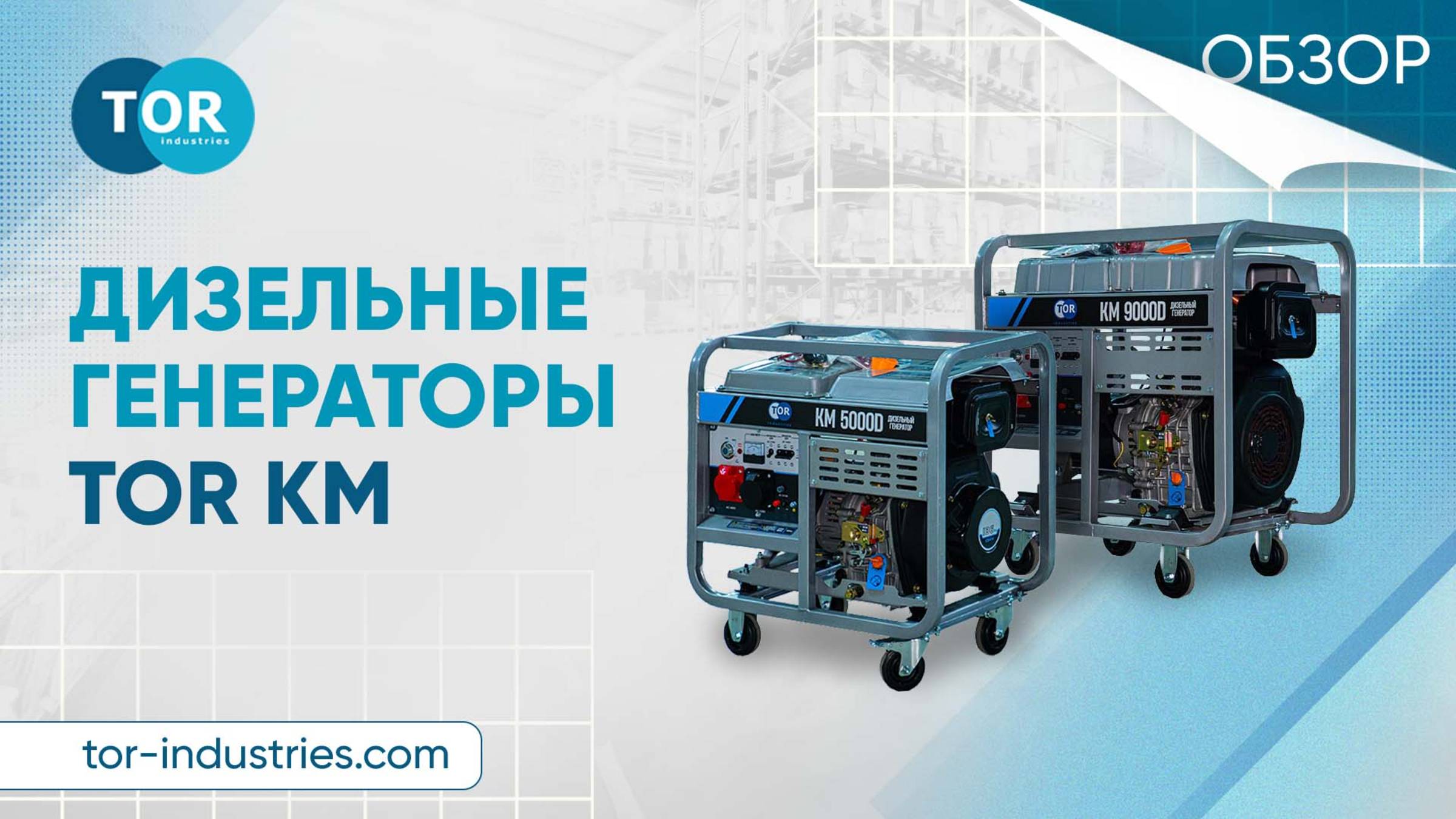 Эффективные дизельные генераторы TOR KM