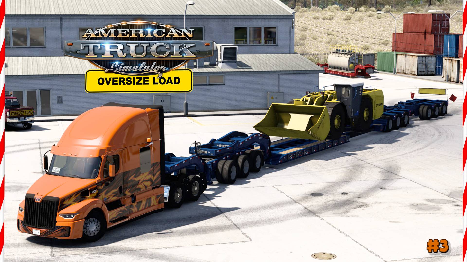 American Truck Simulator | Негабаритный груз #3 | PXN v10pro Direct Drive