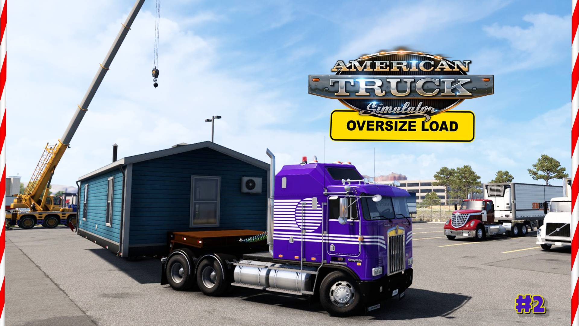 American Truck Simulator | Негабаритный груз #2 | PXN v10pro Direct Drive