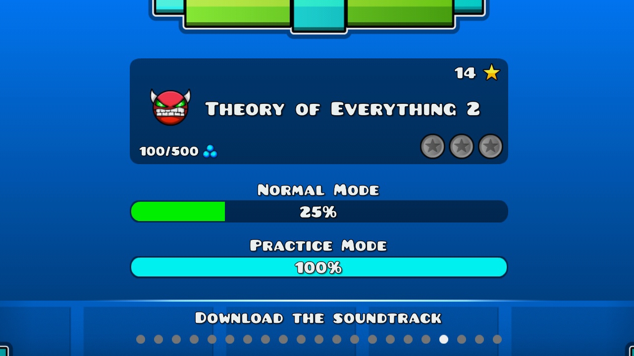 Новый рекорд в Geometry dash!!!!