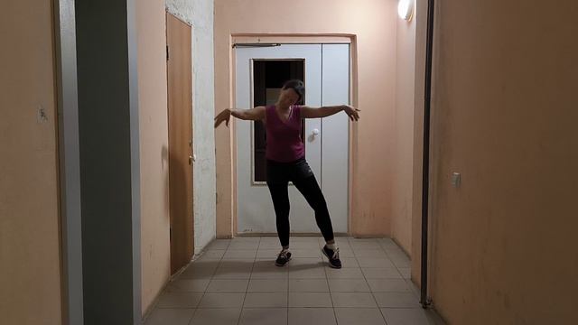 Баланс в завершении дня на лестничной площадке.