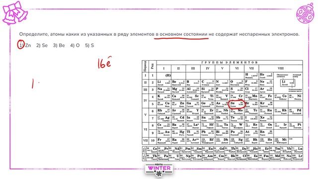 Основное и возбужденное состояние
