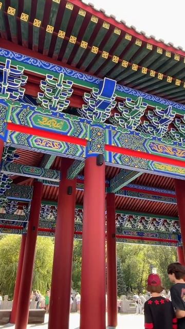 Китайский парк «Хуамин» (Москва)/ «Huamin» Chinese Park (Moscow) Арка «Цзыюнь»(«Пурпурное облако»)