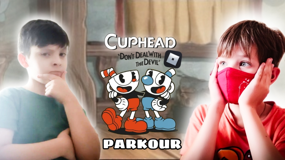 ИГРАЕМ С FILYA В CUPHEAD ПАРКУР В РОБЛОКС | Не чего не прошли( | Skorboshi
