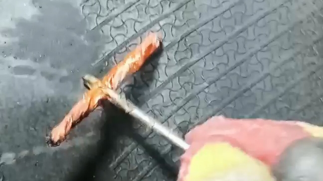 Когда нет ни ножки ни грибка. Ремонт шин.