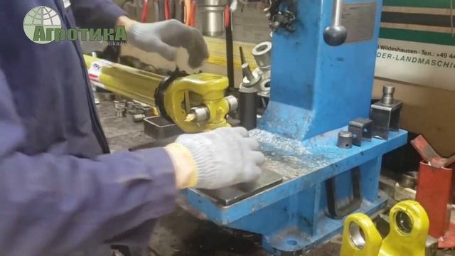 Замена шлицевой вилки карданного вала