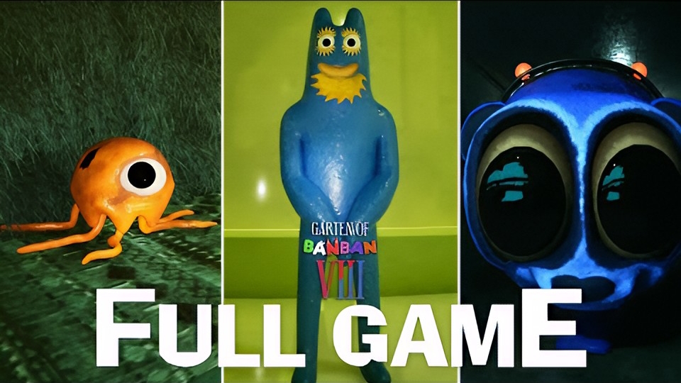 Гартен Ов Банбан 8 ПОЛНОЕ ИГРОВОЕ прохождение (4K60ФПС) Без комментариев