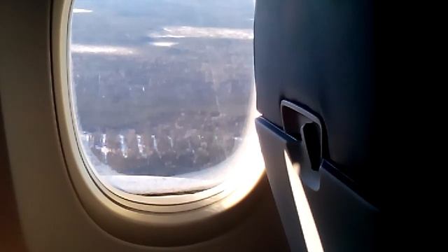 2015 Посадка в Архангельске (без звука). Победа. 2015.03.16