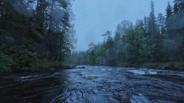 Порог Мураш - Бум - бараш )) ( Карелия р . Кереть ) 25.08.25