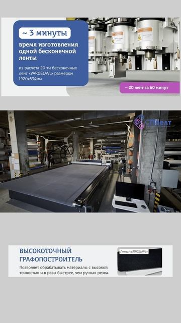 🚀 3 минуты на одну ленту — скорость работы графопостроителя СПБелт.