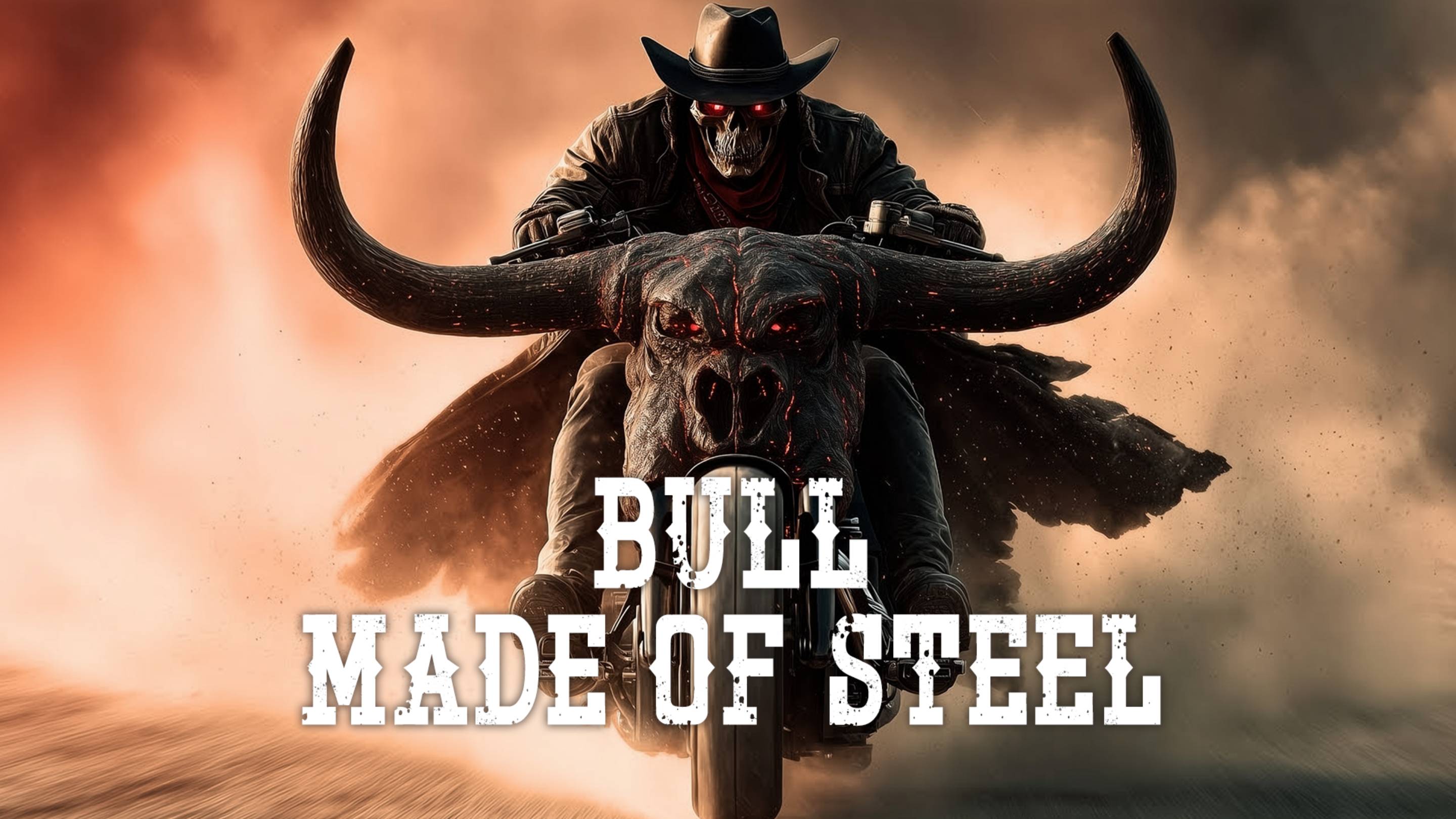 Bull Made of Steel