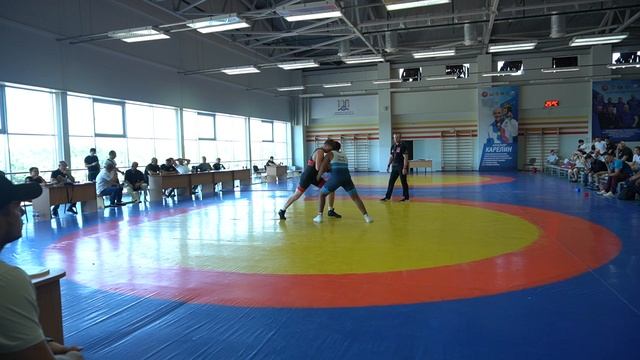 Турнир памяти Козыря А.М. Утешение 92 кг. Пономарёв Иван(Ростов-на-Дону)-Эссоме Самуель(Новокубанск)