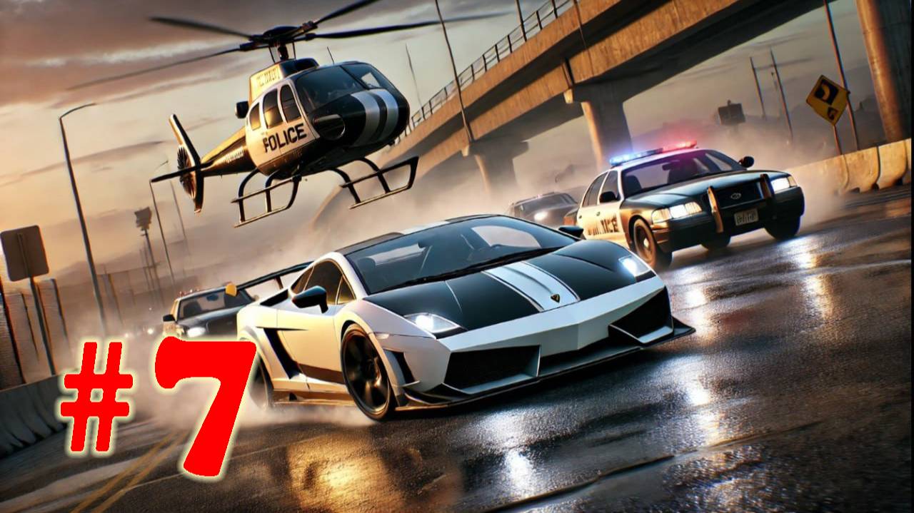 Need for Speed: Most Wanted ➤ прохождение №7 | Босс №-7 Камикадзе | Босс №-6 Минг | Смена Стримера