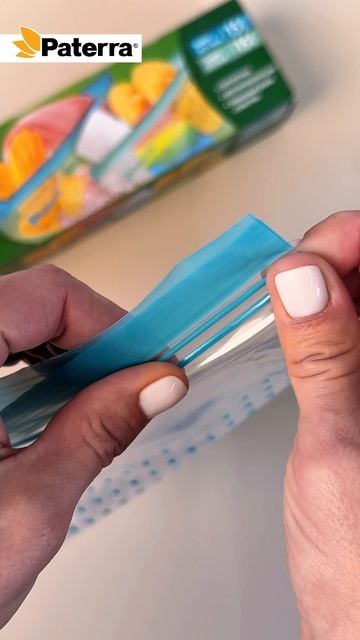 Фасовочные пакеты для хранения и замораживания продуктов PATERRA, 30 шт.