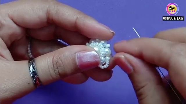 Как сделать кольцо в домашних условиях//Перстень с жемчугом// от  ПОЛЕЗНО И ПРОСТО