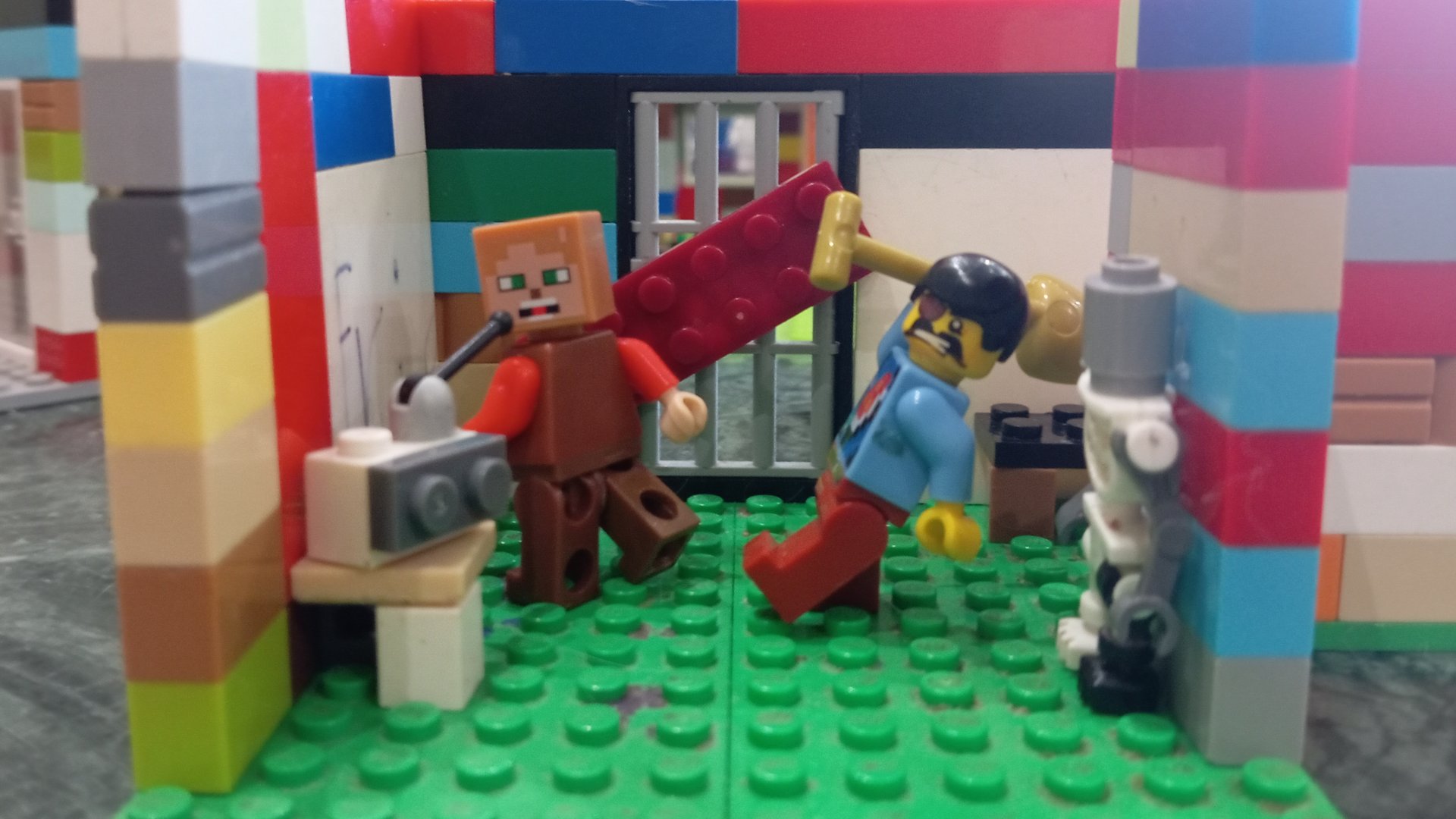 hello neighbor song 🎵 (1 куплет) my version