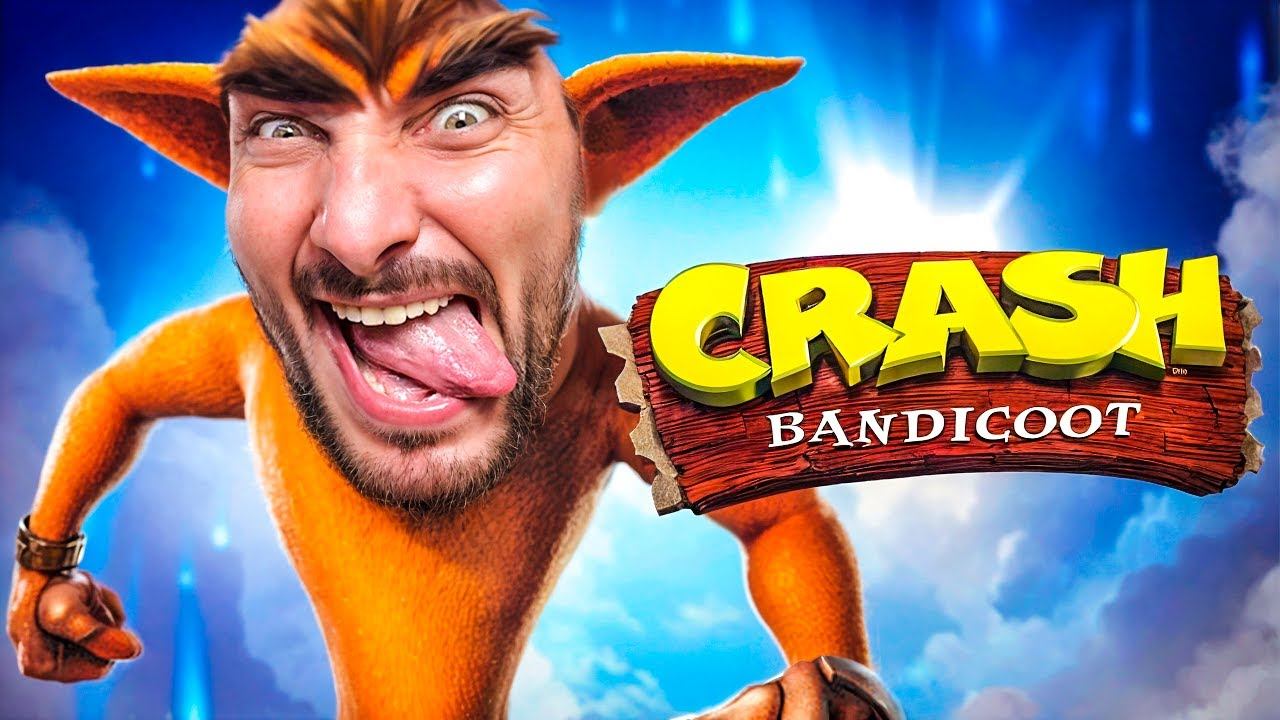 Crash Bandicoot 1 - Remake - Полное прохождение